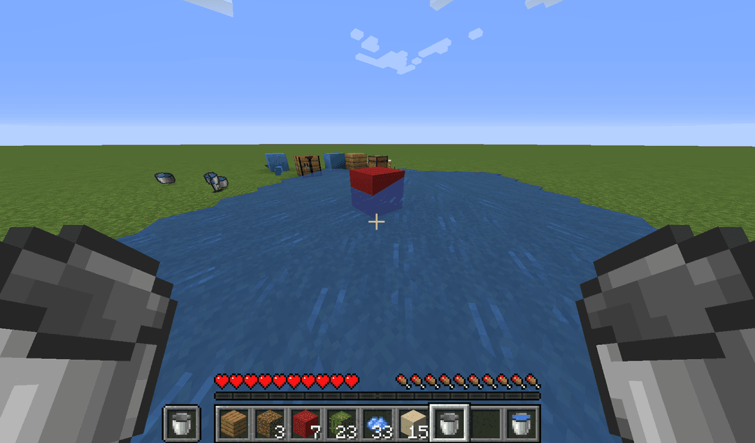 Wie stellt man Beton in Minecraft her?
