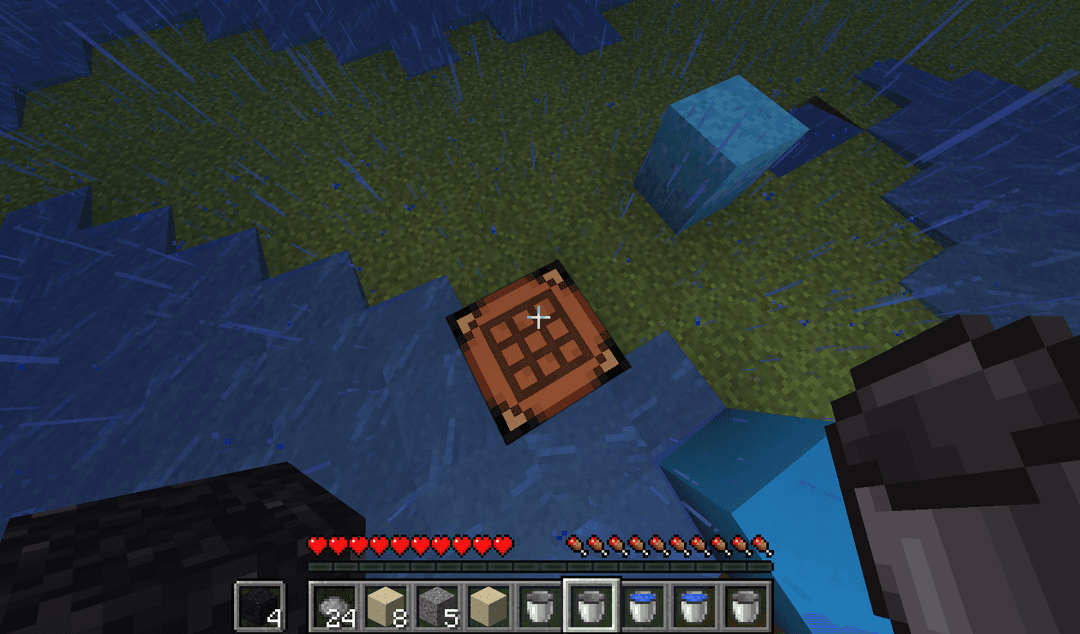 Wie stellt man Beton in Minecraft her?