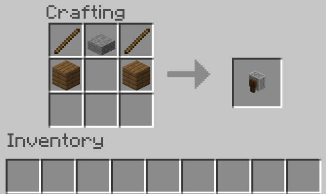 Recette de la Meule de Minecraft : Comment utiliser une Meule dans ...