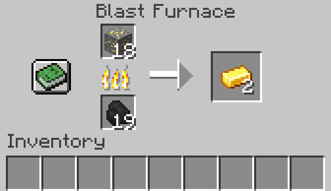 Recette du Haut Fourneau de Minecraft : Comment fabriquer un Haut ...