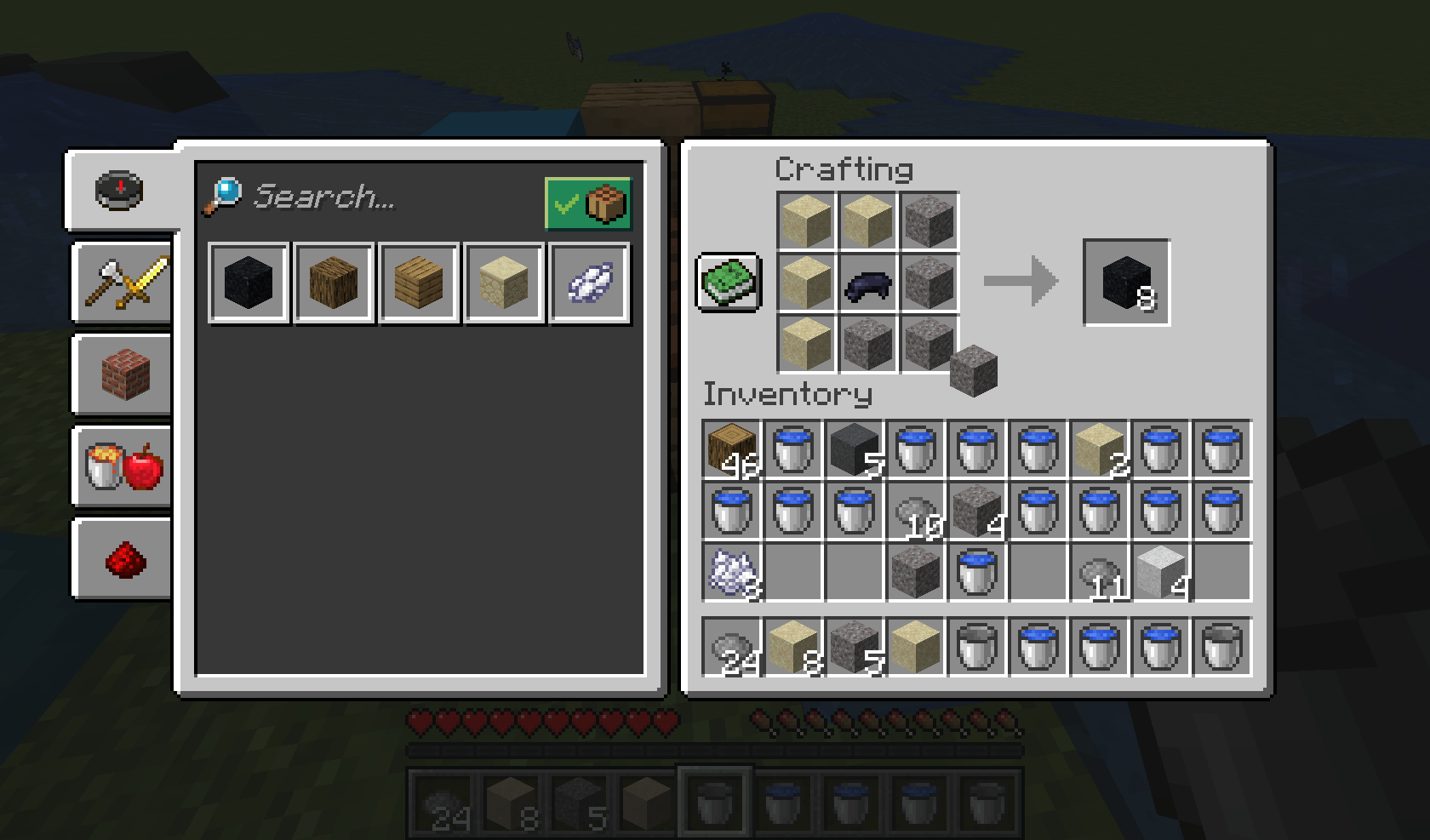 Comment faire du Béton dans Minecraft